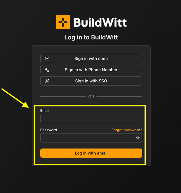 How to sign in with a Username and Password